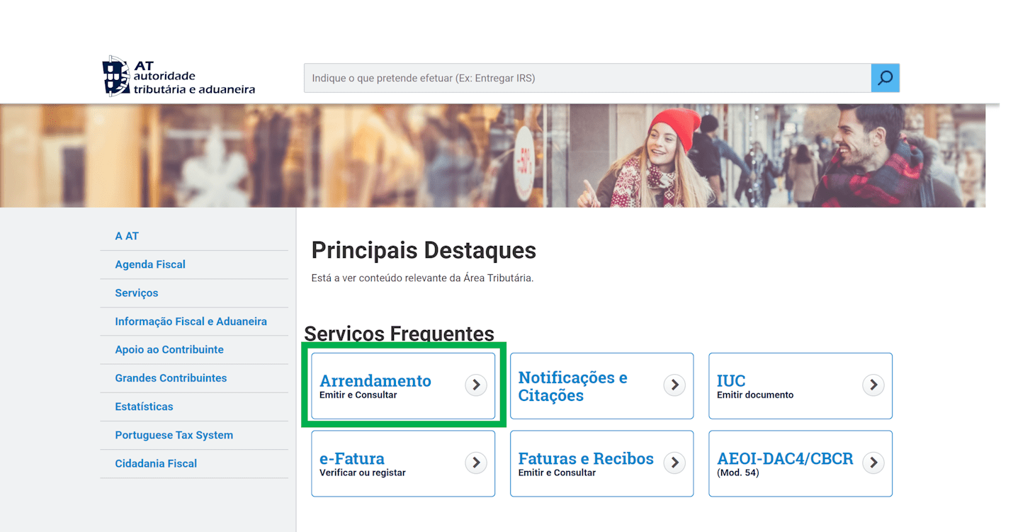 Declarar recibos de renda eletrónicos - Generali Tranquilidade