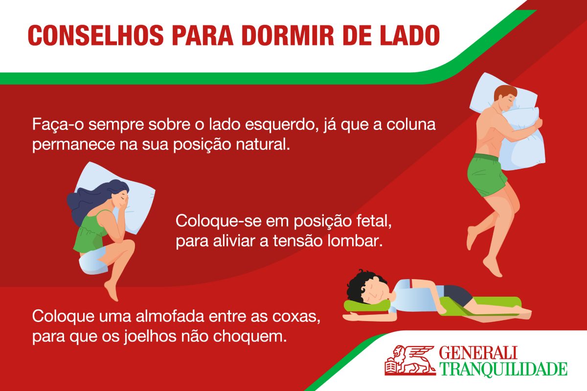 Qual é a melhor posição para dormir e descansar bem? - Generali ...